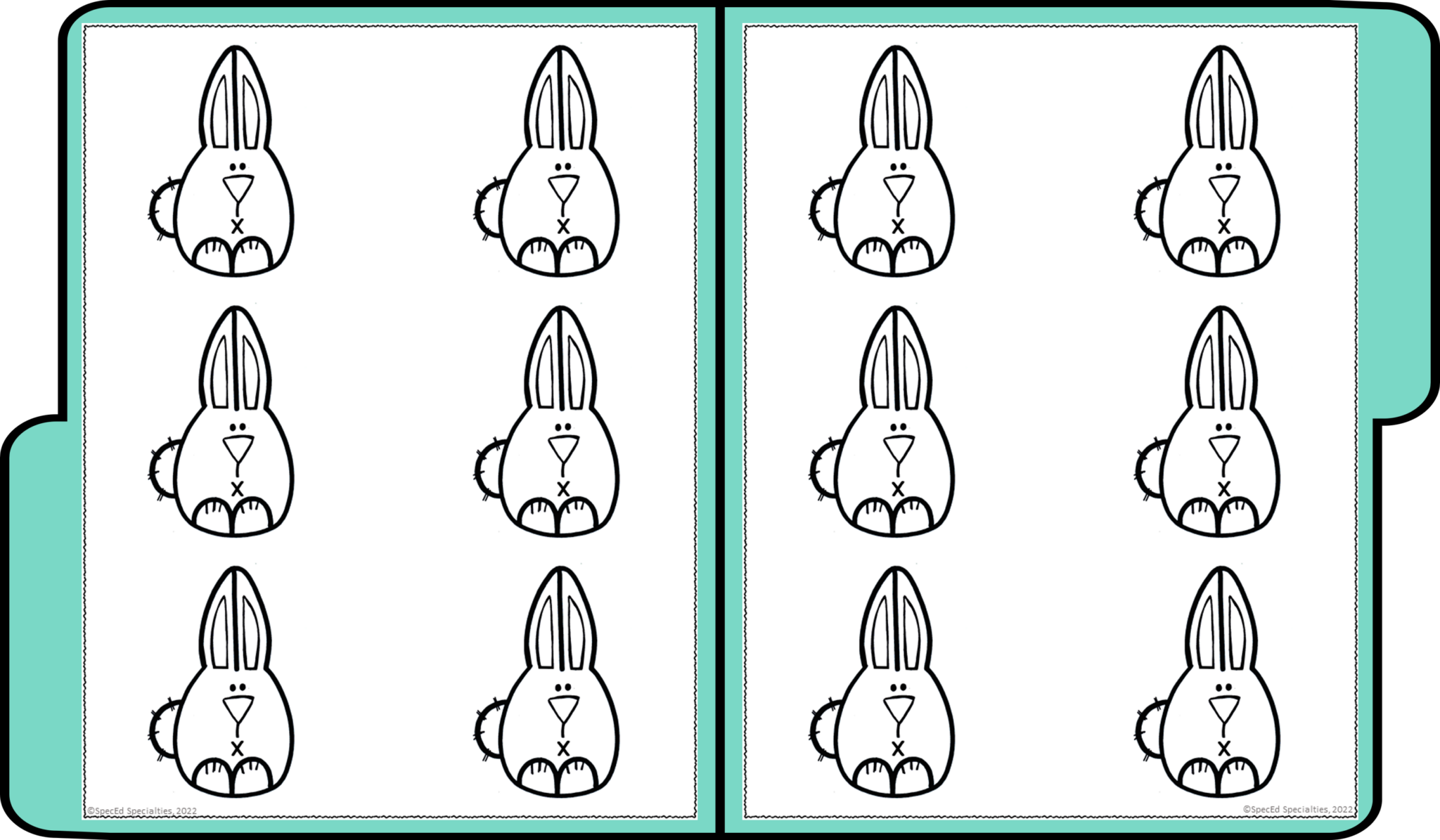 April Easter File Folders | Made By Teachers