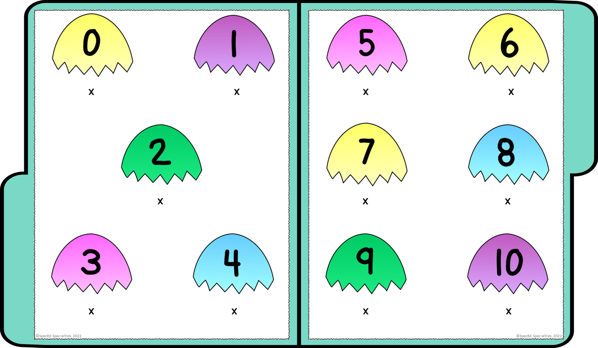 April Easter File Folders | Made By Teachers