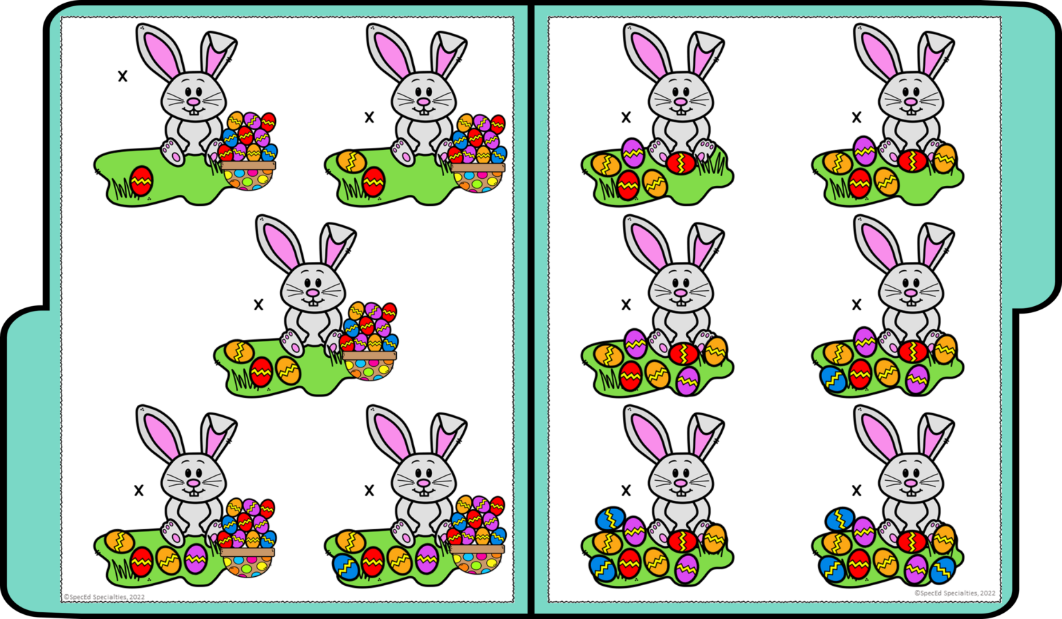 April Easter File Folders | Made By Teachers