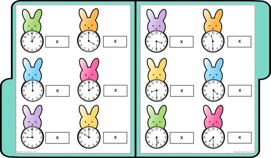 April Easter File Folders | Made By Teachers