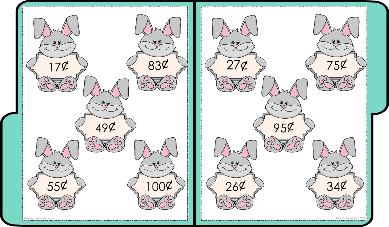 April Easter File Folders | Made By Teachers