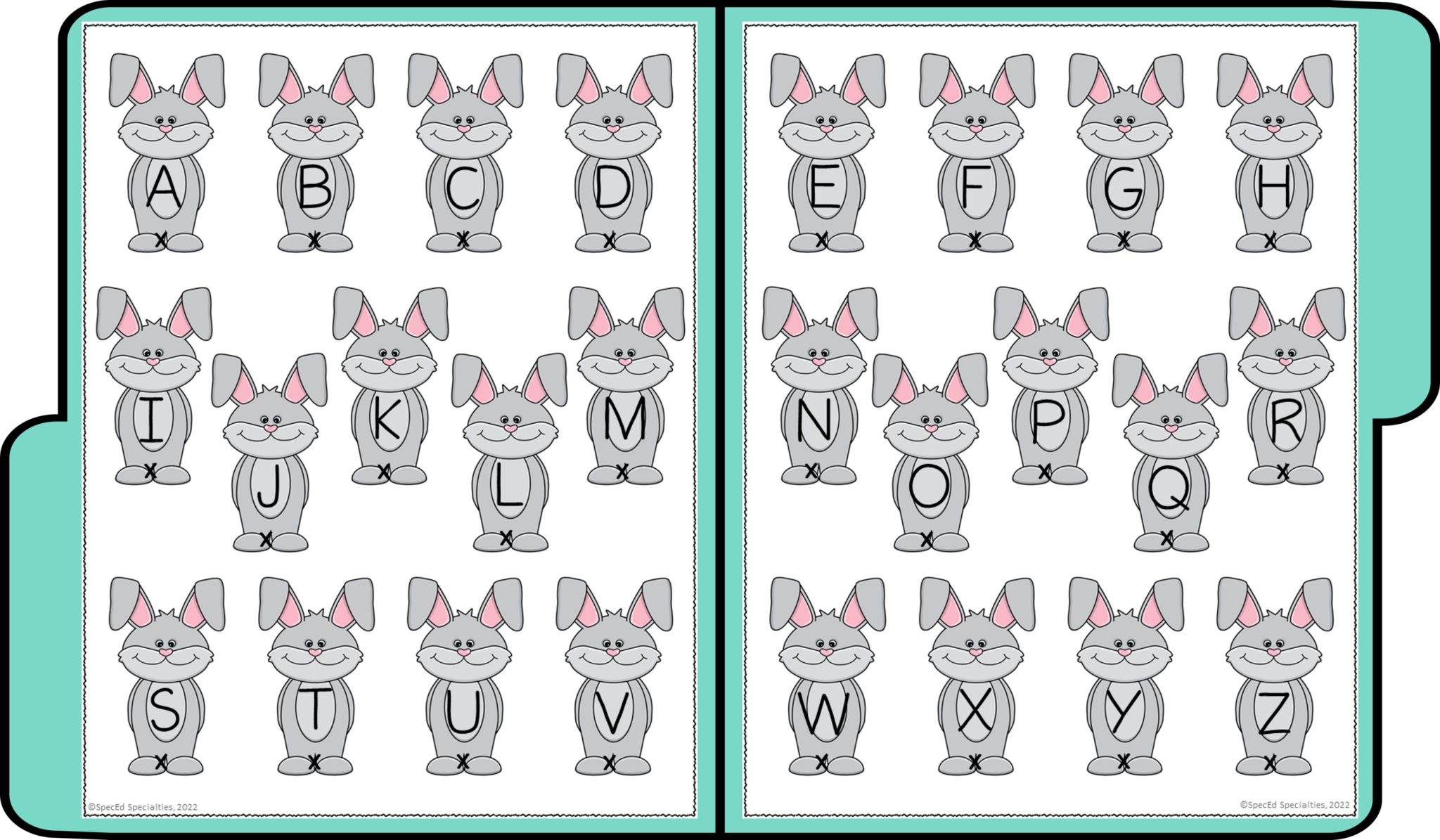 April Easter File Folders | Made By Teachers
