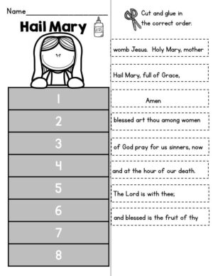 Hail Mary Prayer Lesson - Made By Teachers
