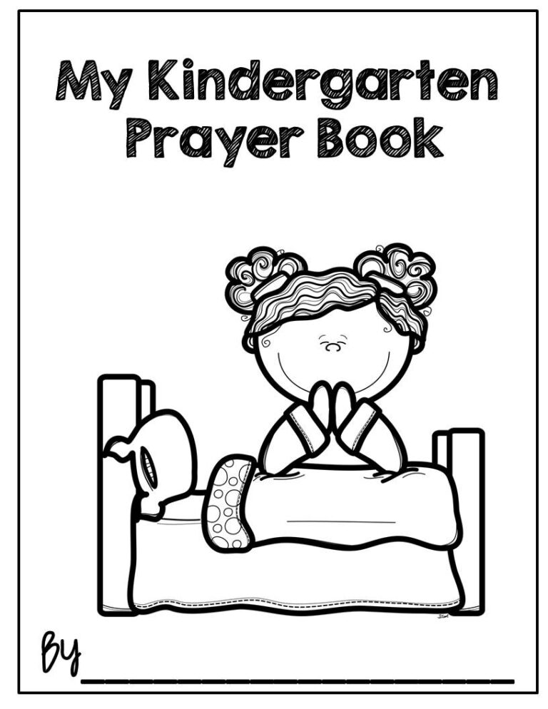 Kindergarten Prayer Book | Made By Teachers
