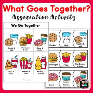 What Goes Together? Association Activities - Made By Teachers