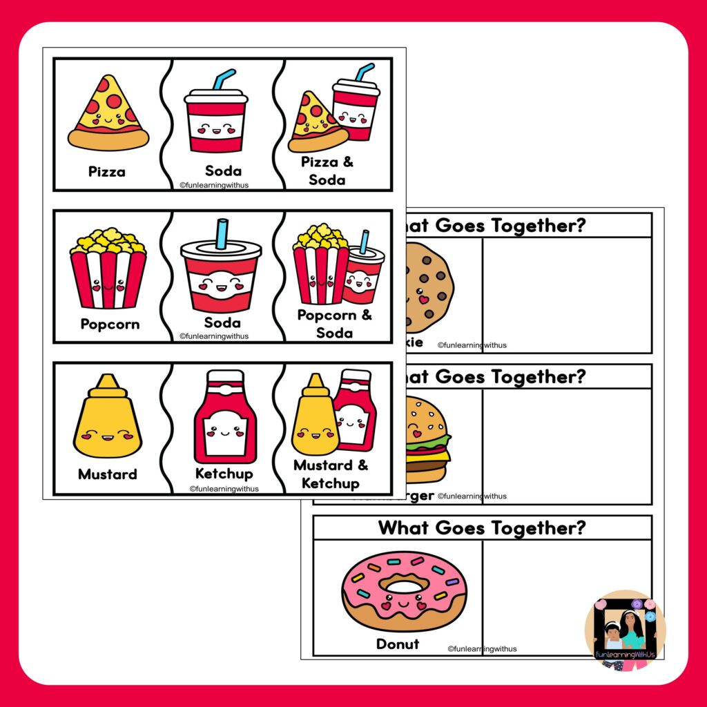 What Goes Together? Association Activities | Made By Teachers