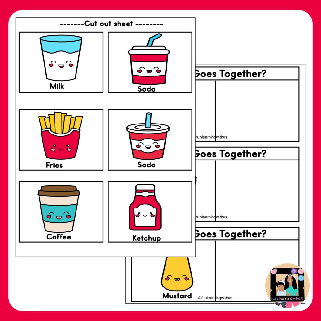 What Goes Together? Association Activities | Made By Teachers