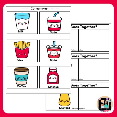 What Goes Together? Association Activities | Made By Teachers