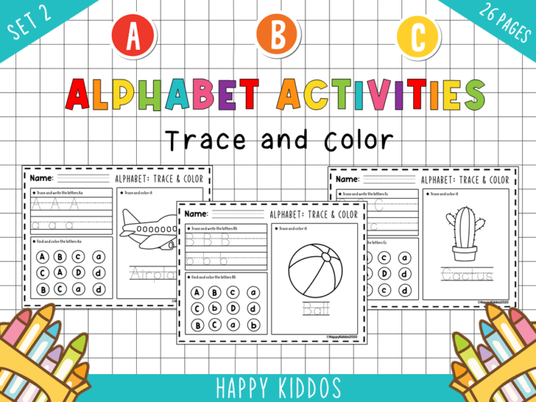 Alphabet Worksheets (Spring) | Made By Teachers