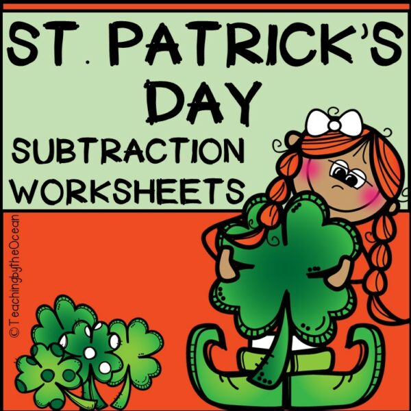 St. Patrick's Day Subtraction to 20 Worksheets | Made By Teachers
