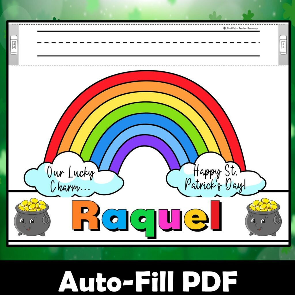 Rainbow Hat Crown, St. Patrick's Day Craft | Made By Teachers