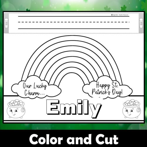 Rainbow Hat Crown, St. Patrick's Day Craft | Made By Teachers