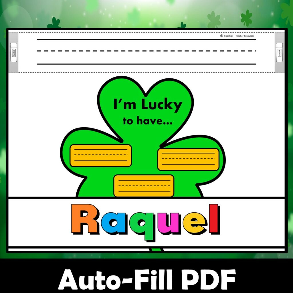 St Patricks Day Hats/Crowns, Editable Name Craft | Made By Teachers