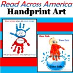 National Read Across America Handprint Art Craft | Made By Teachers