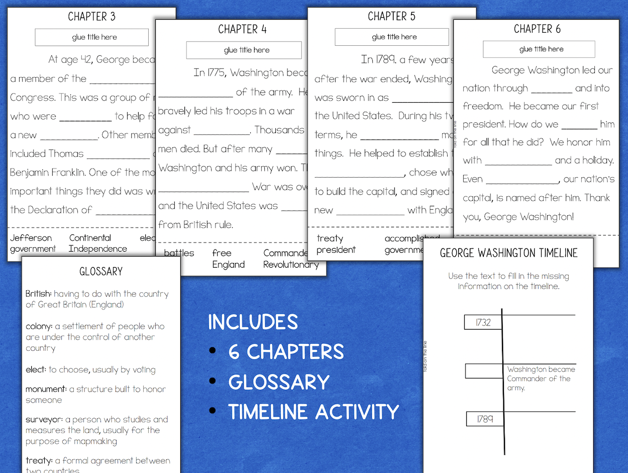 George Washington Nonfiction Reading Comprehension - Made By Teachers