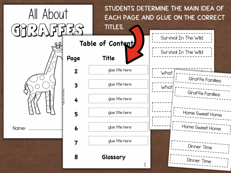 Giraffes Nonfiction Reading Comprehension - Made By Teachers
