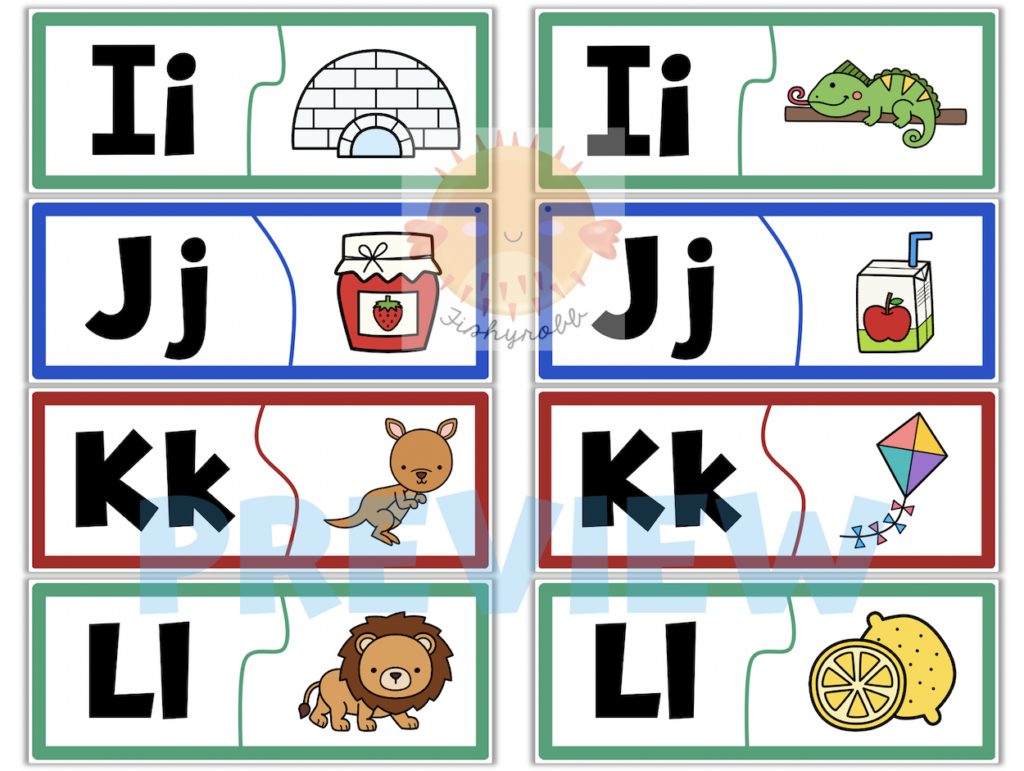 Letter Identification and Sounds Puzzle Activities - Made By Teachers