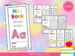 Mini Book Alphabet for Kids - Made By Teachers