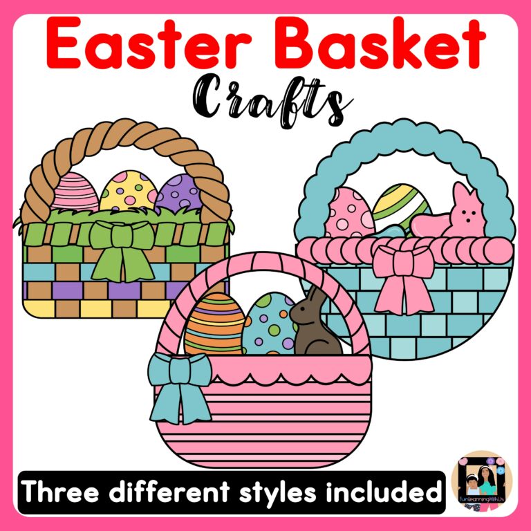 Easter Basket Craft | Easter Basket activity | Made By Teachers