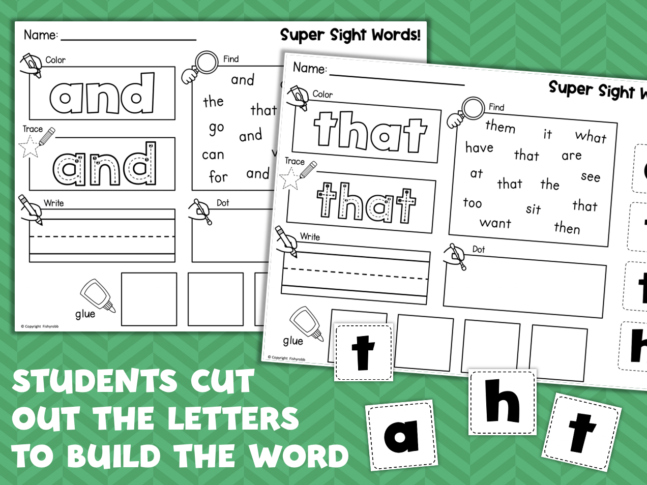 Kindergarten Sight Word Practice High Frequency | Made By Teachers