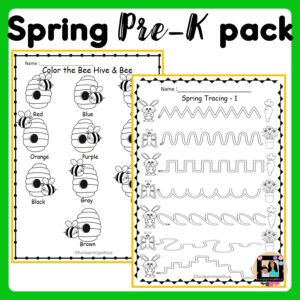 Spring Learning Pack for Preschool & Pre-K - Made By Teachers
