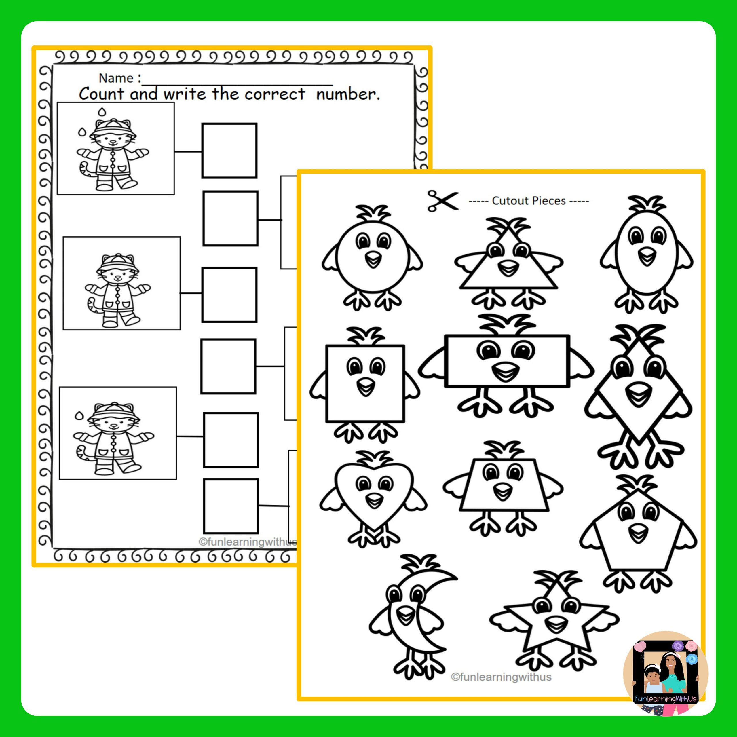 Spring Learning Pack for Preschool & Pre-K - Made By Teachers