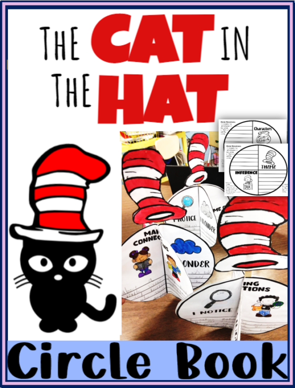 Cat in the Hat Craftitvity Read Across America | Made By Teachers