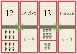 Math Center - Concept Match Addition 0-20 - Made By Teachers