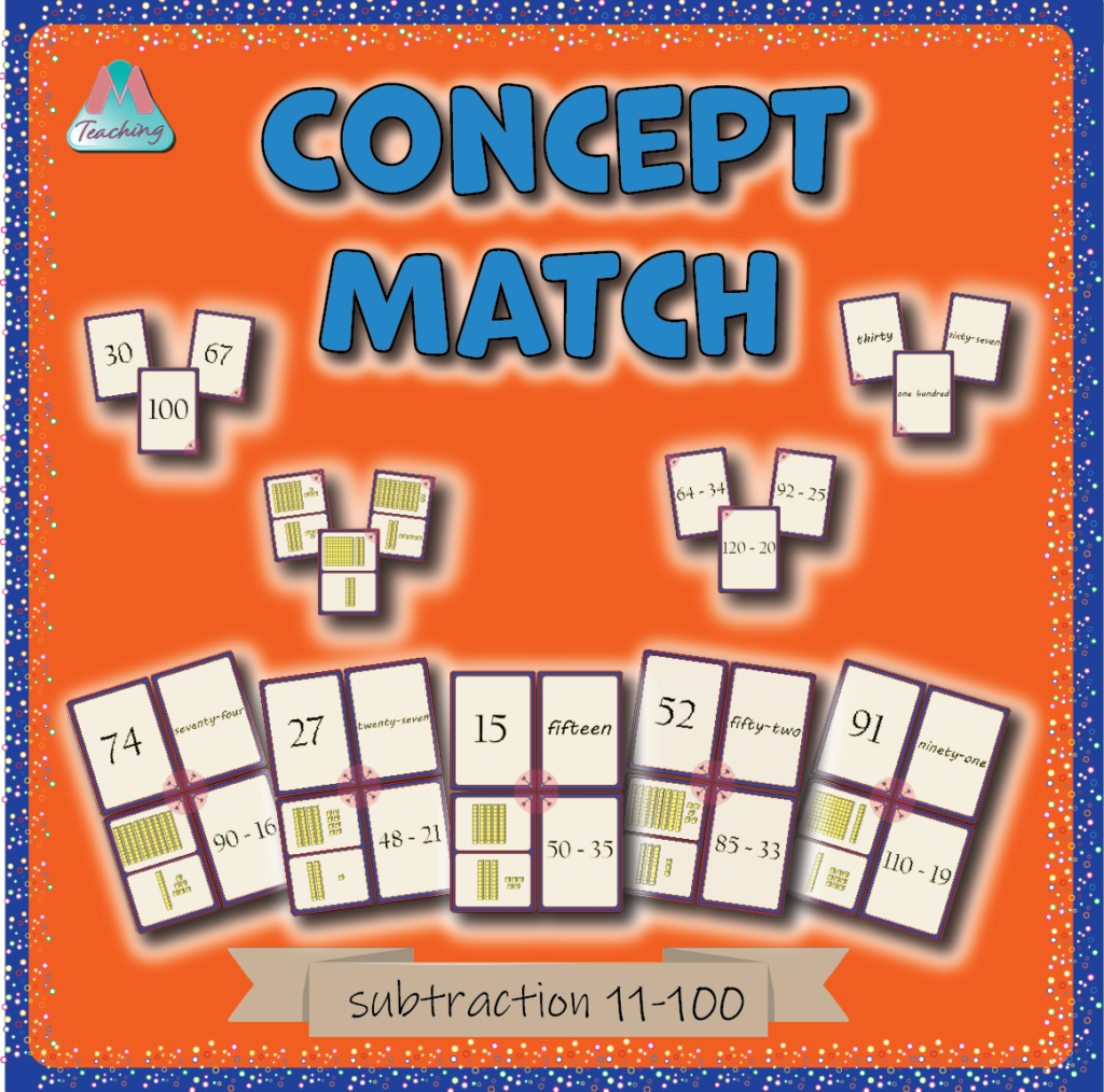 Math Center Concept Match Subtraction 11 100 Made By Teachers math-center-concept-match-subtraction-11-100-made-by-teachers