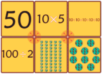 Math Center - Concept Match Multiplication - Made By Teachers