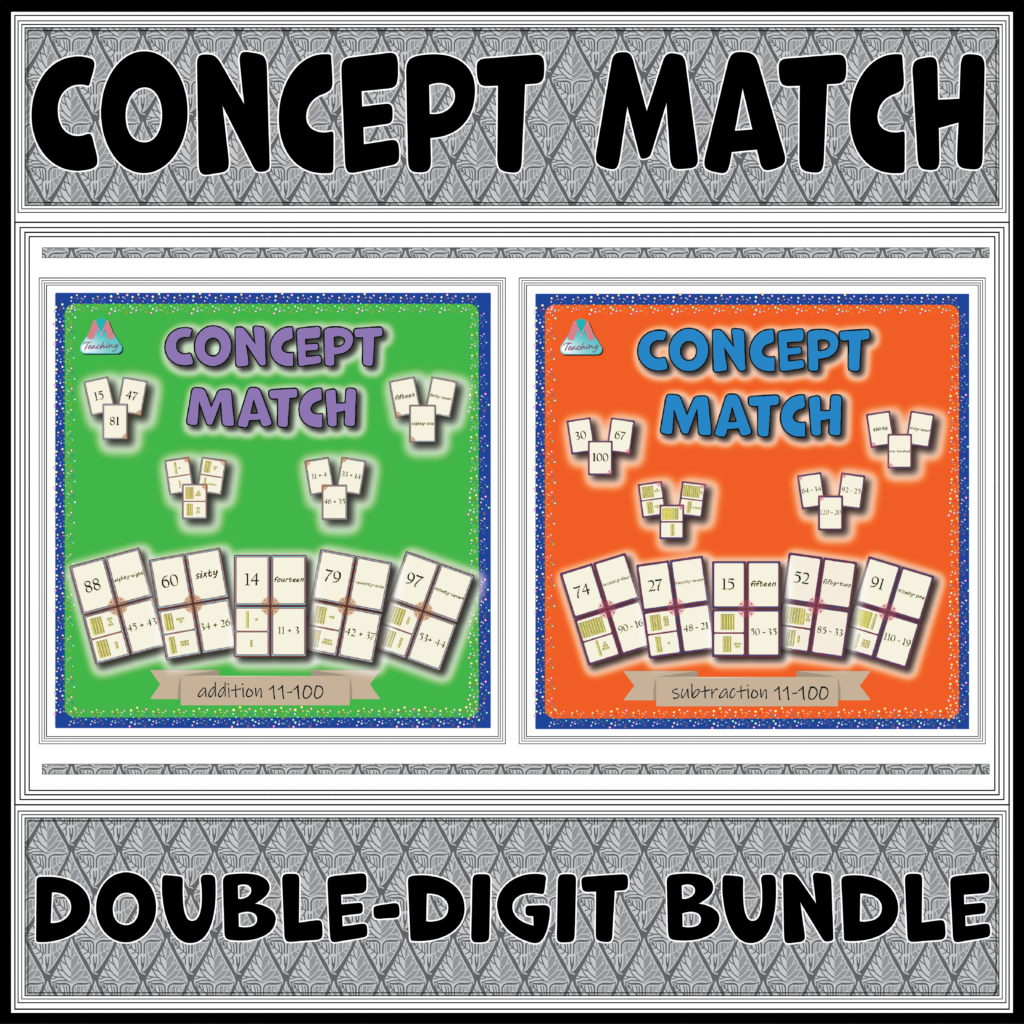Double-digit Add and Subtract Bundle | Made By Teachers
