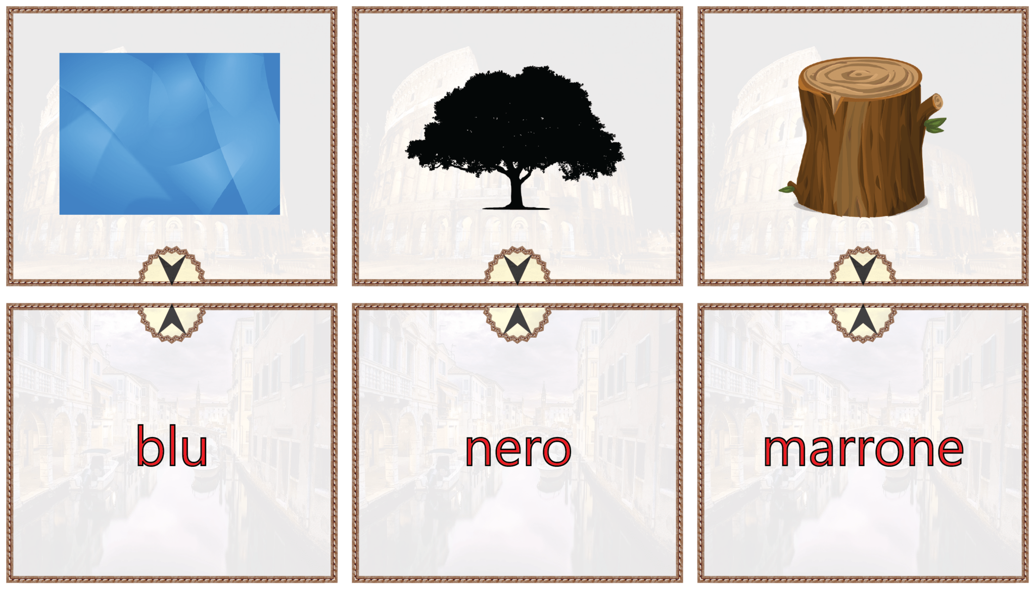 Italian Match & Task Cards - Numbers & Colors | Made By Teachers