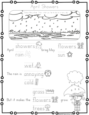 April Daily Journal for Special Education - Made By Teachers