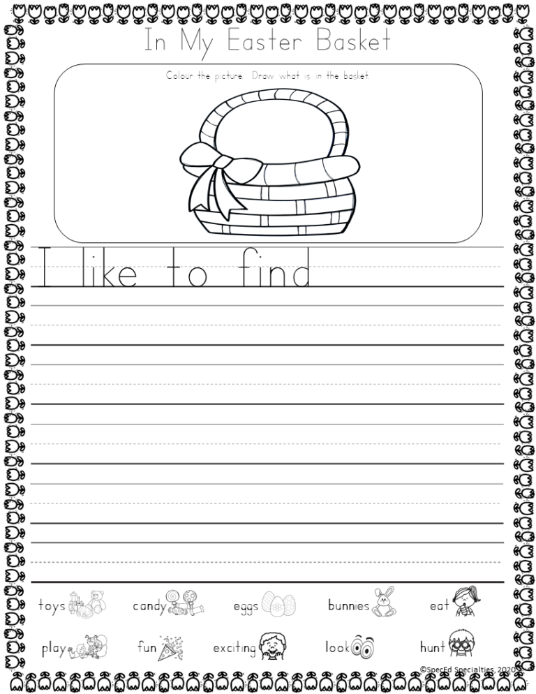 April Daily Journal for Special Education | Made By Teachers