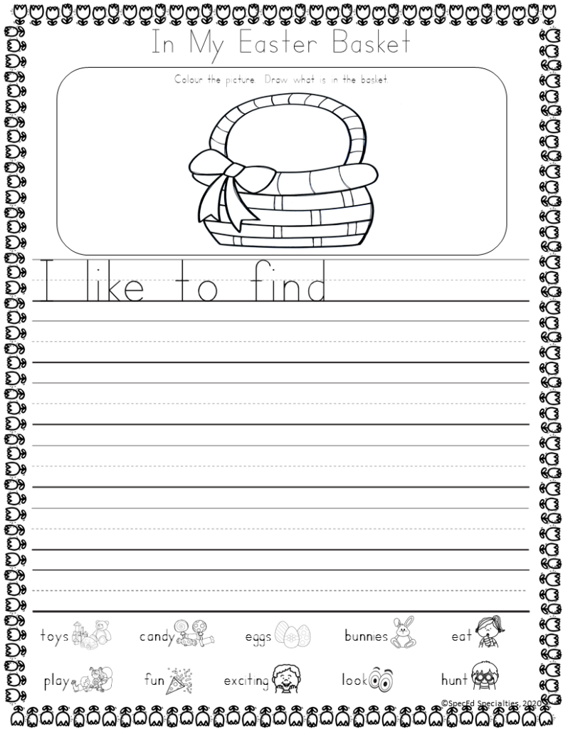 April Daily Journal for Special Education | Made By Teachers