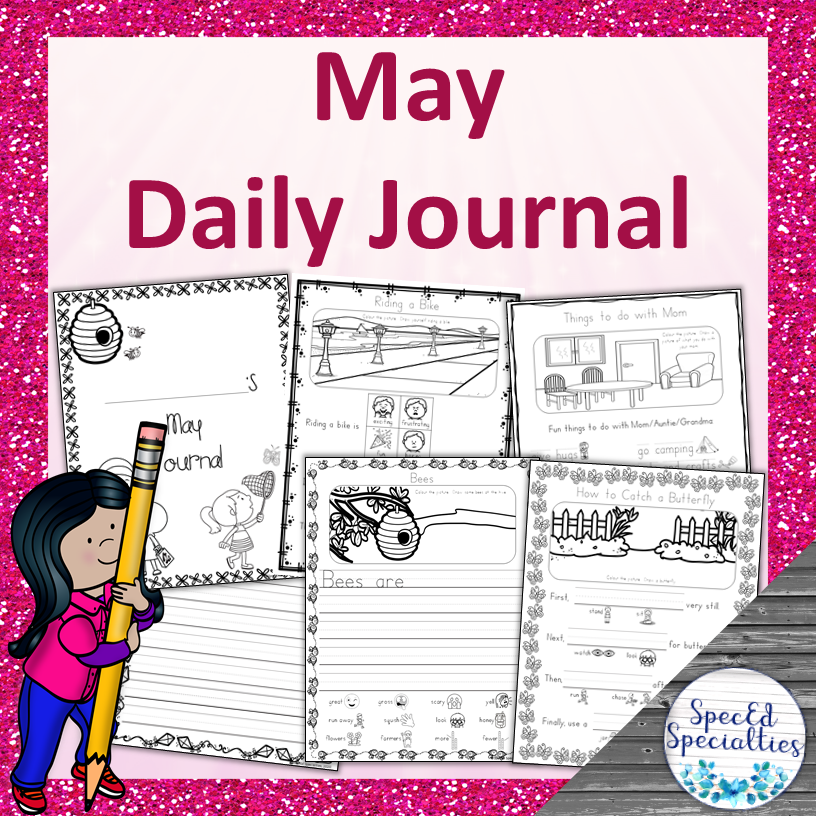 May Daily Journal for Special Education - Made By Teachers