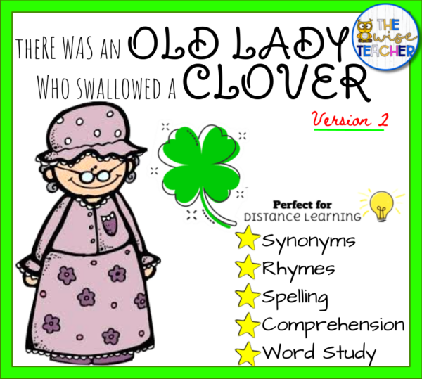 There Was A Girl Who Swallowed A Clover - Made By Teachers