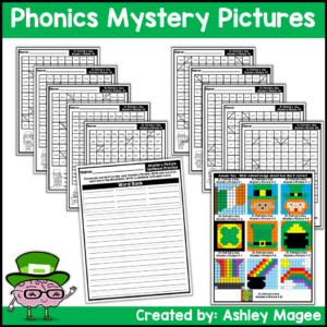 St. Patrick's Day Phonics Mystery Pictures - Made By Teachers