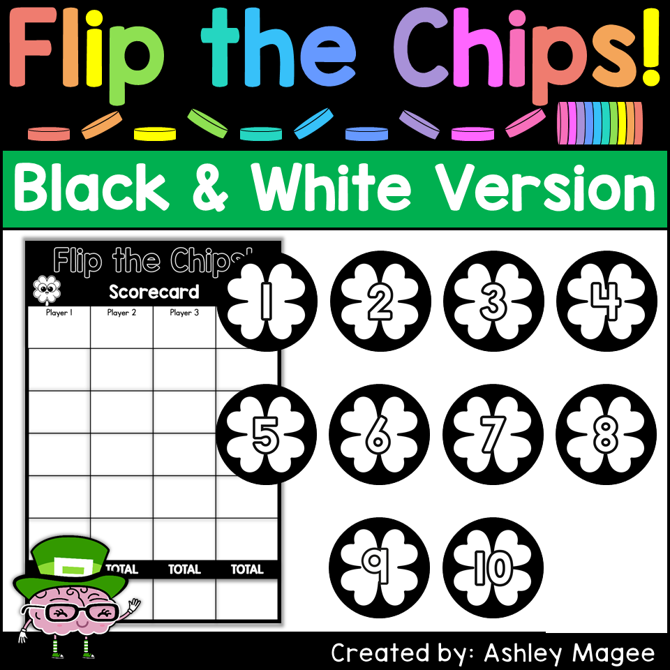 Flip the Chips St. Patrick's Day Addition Game | Made By Teachers