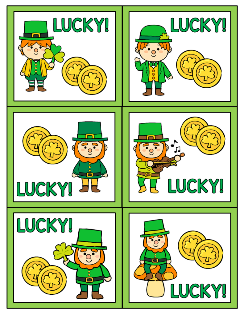 Lucky Leprechauns Long e (y) Phonics Game - Made By Teachers