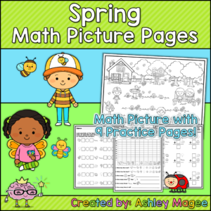 Spring Math Picture Pages - Made By Teachers