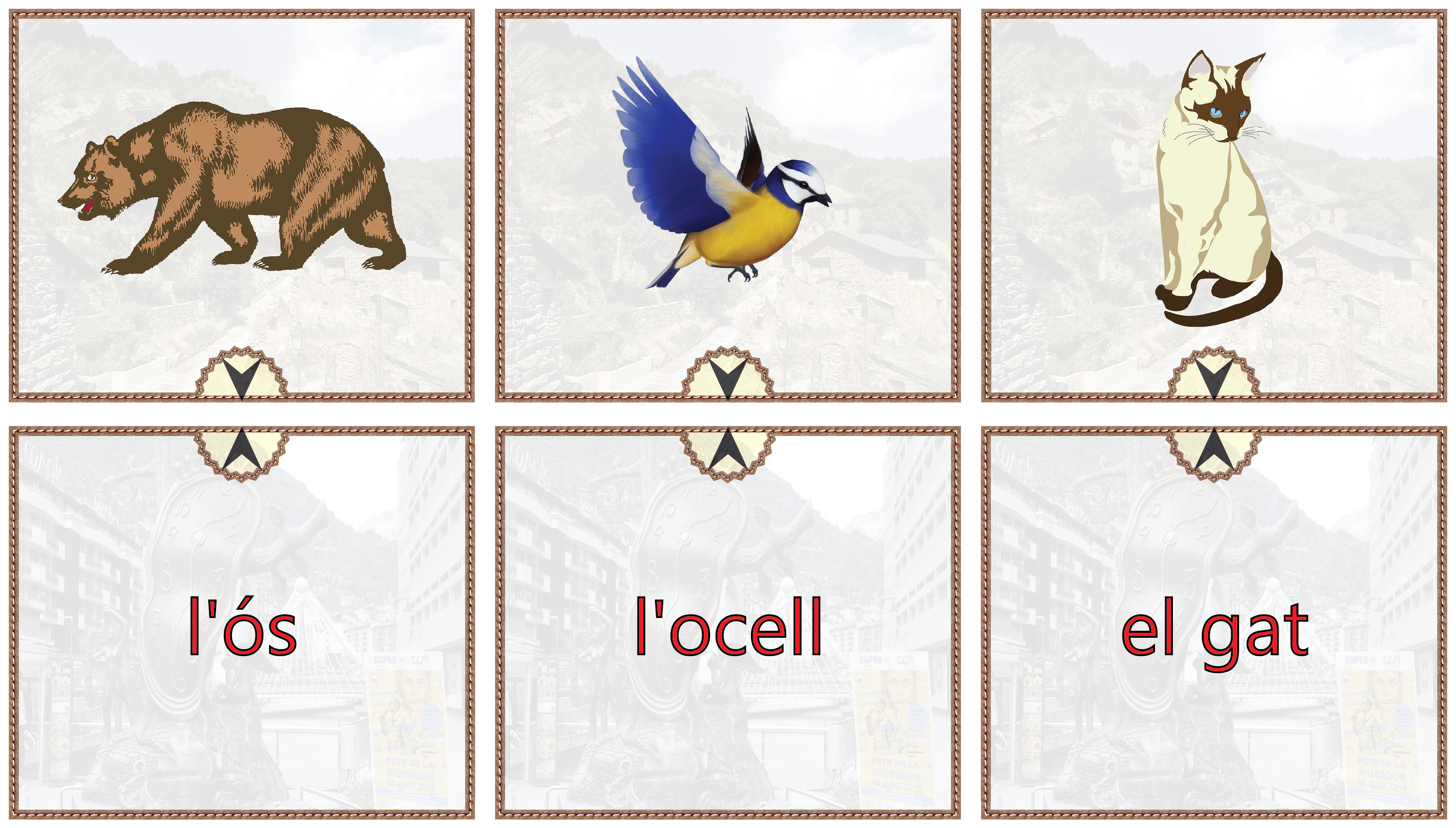 Catalan Match - Animals - Made By Teachers