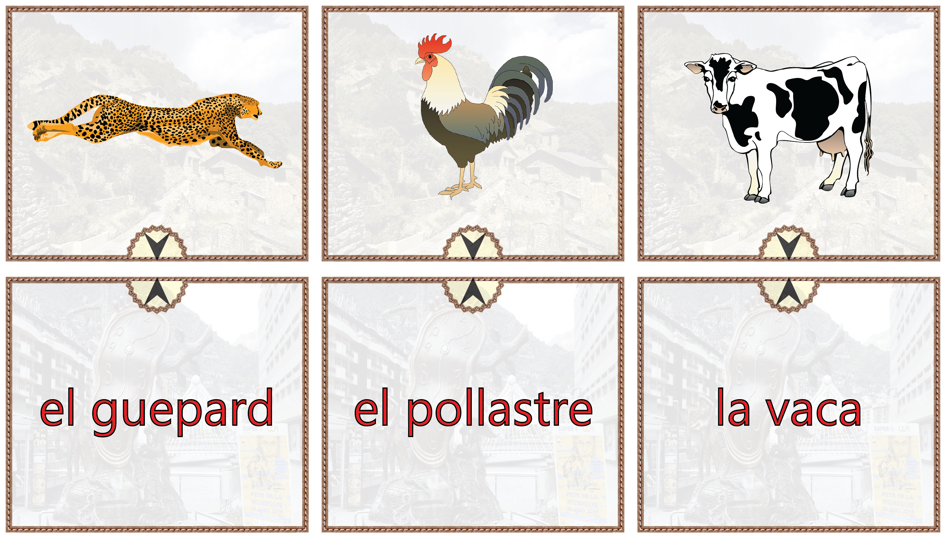 Catalan Match - Animals | Made By Teachers