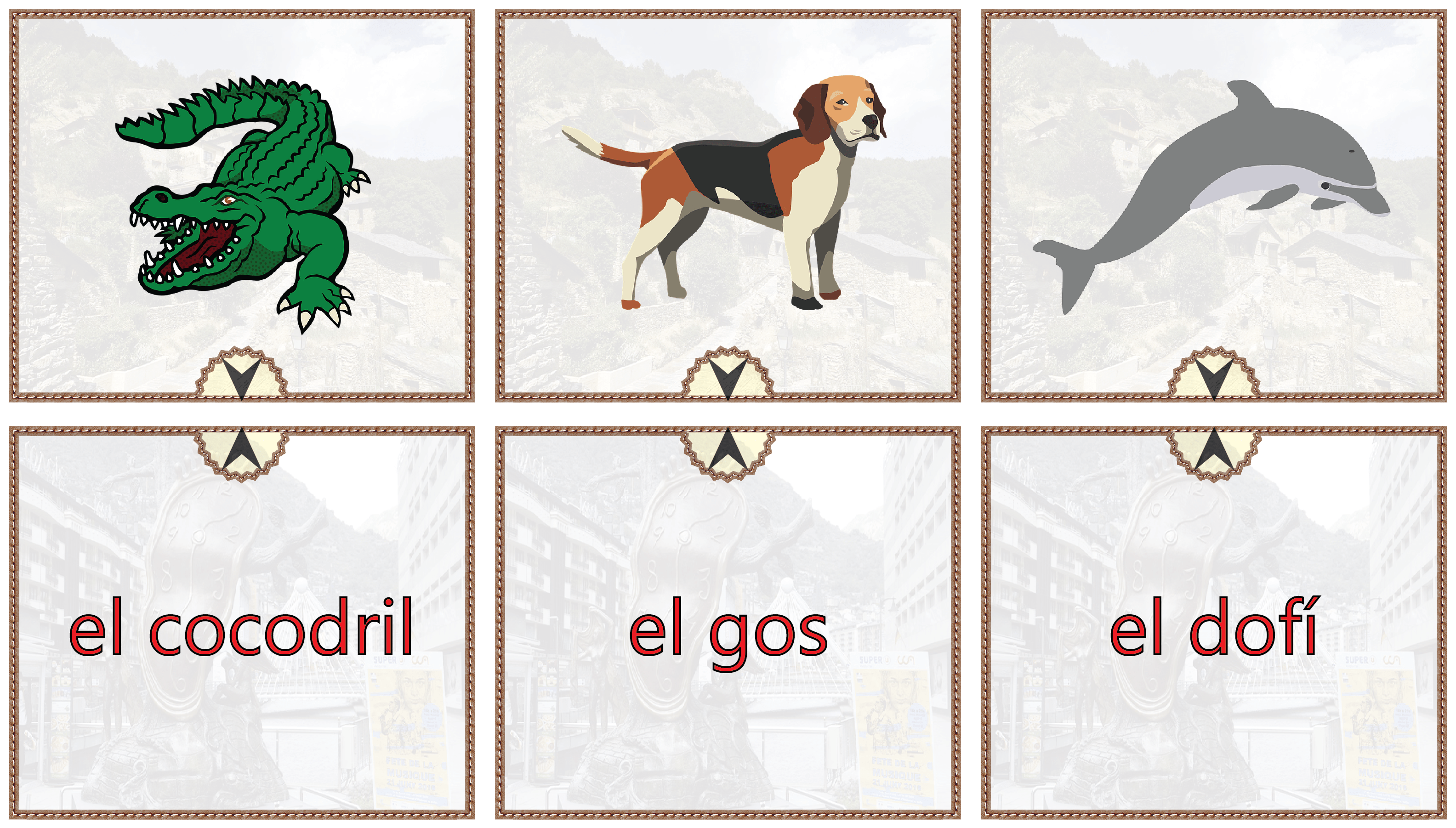 Catalan Match - Animals | Made By Teachers