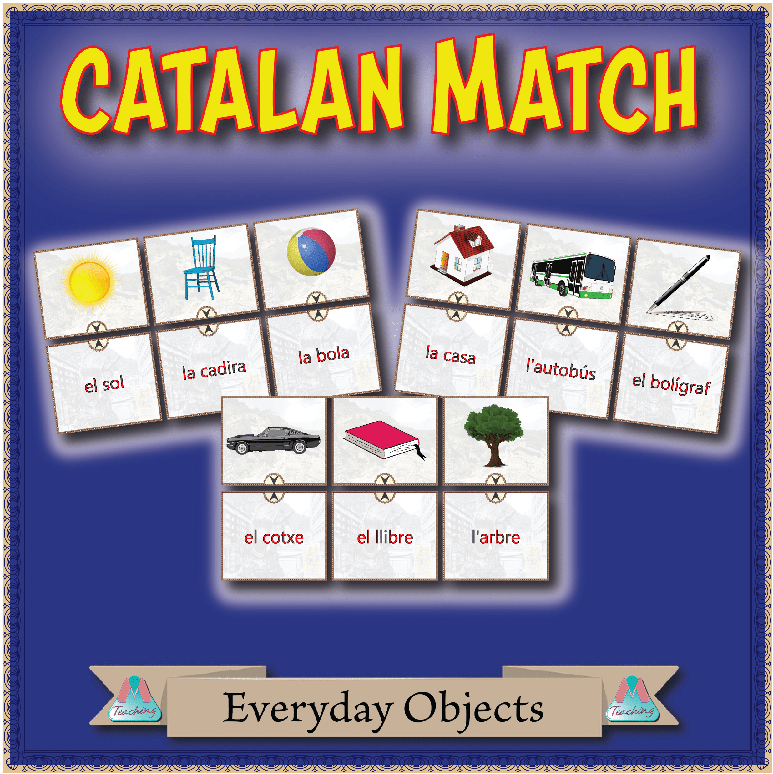 Mandarin Chinese Task Cards – Everyday Objects | Made By Teachers