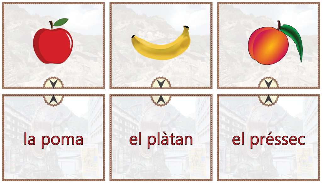 Catalan Vocabulary Match Bundle | Made By Teachers