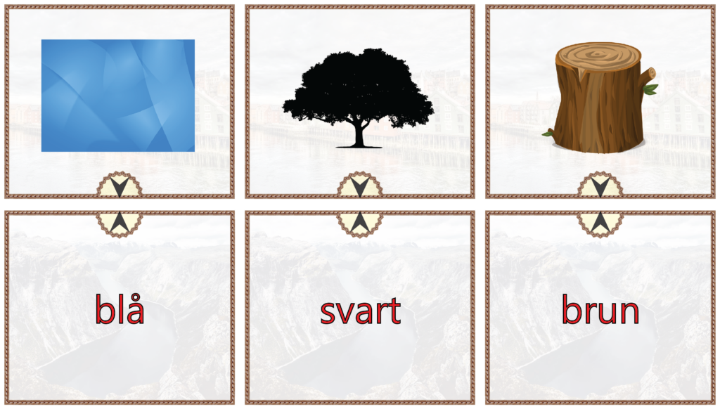 Norwegian Match - Numbers and Colors | Made By Teachers