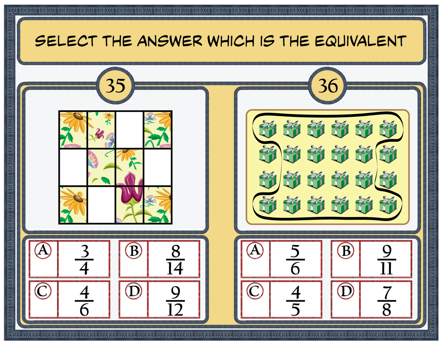 Know Your Fractions Task Cards Bundle | Made By Teachers