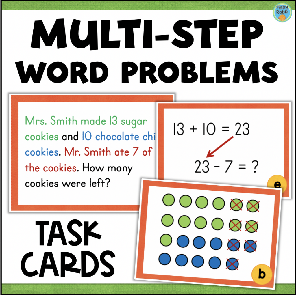 Two-Step Word Problems Multistep Addition Subtract - Made By Teachers