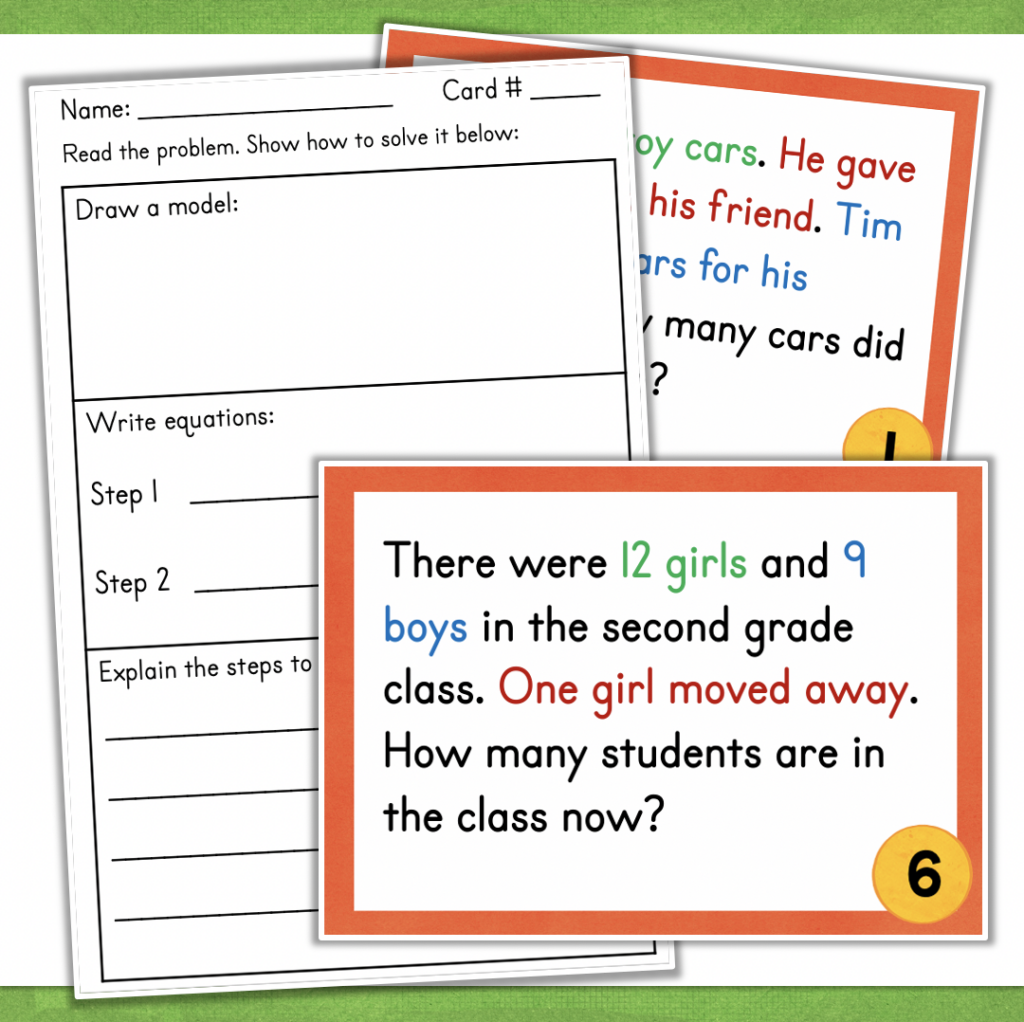 Two-Step Word Problems Multistep Addition Subtract - Made By Teachers